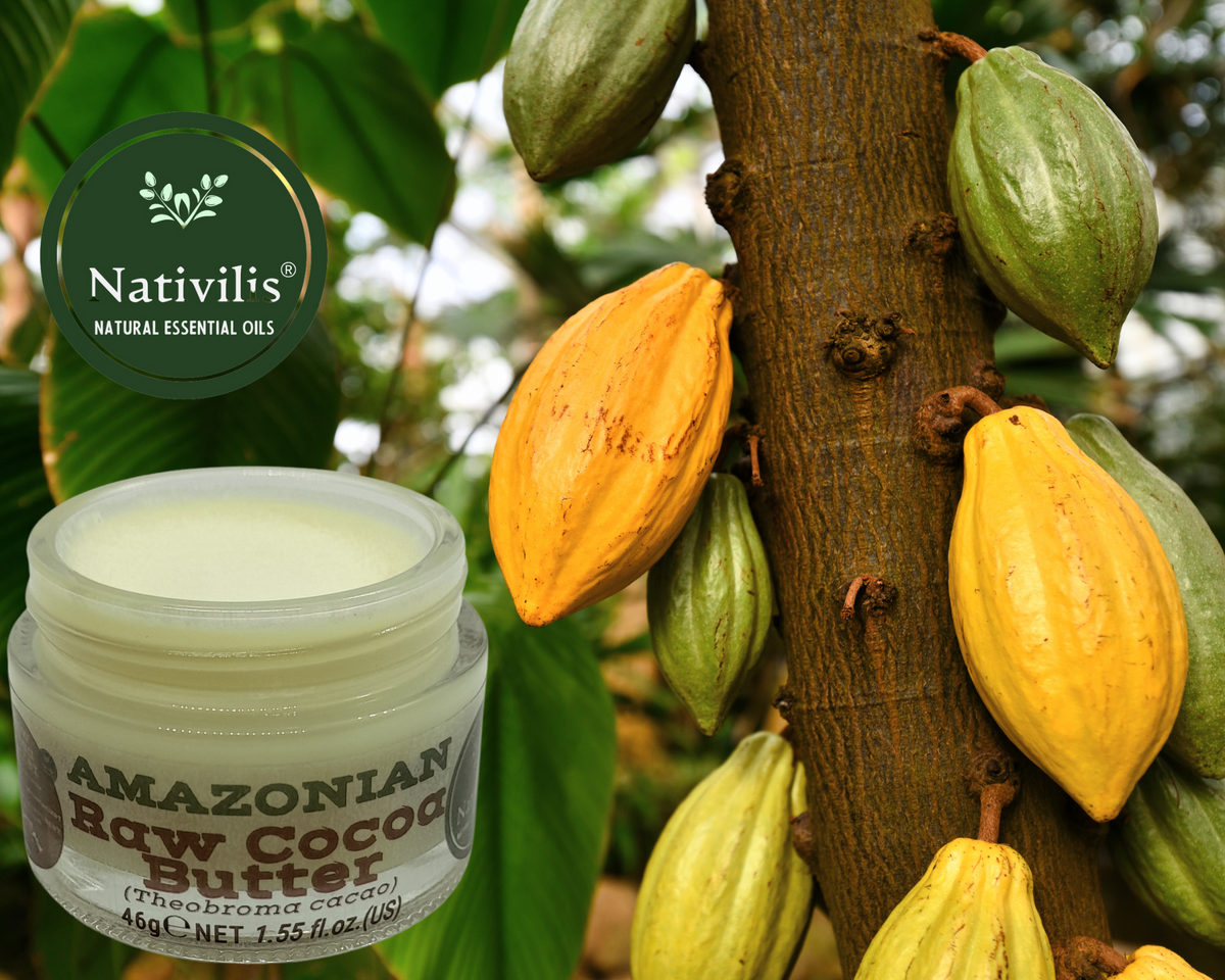Products Nativilis Amazonian Cocoa Butter Raw (Theobroma cacao)
